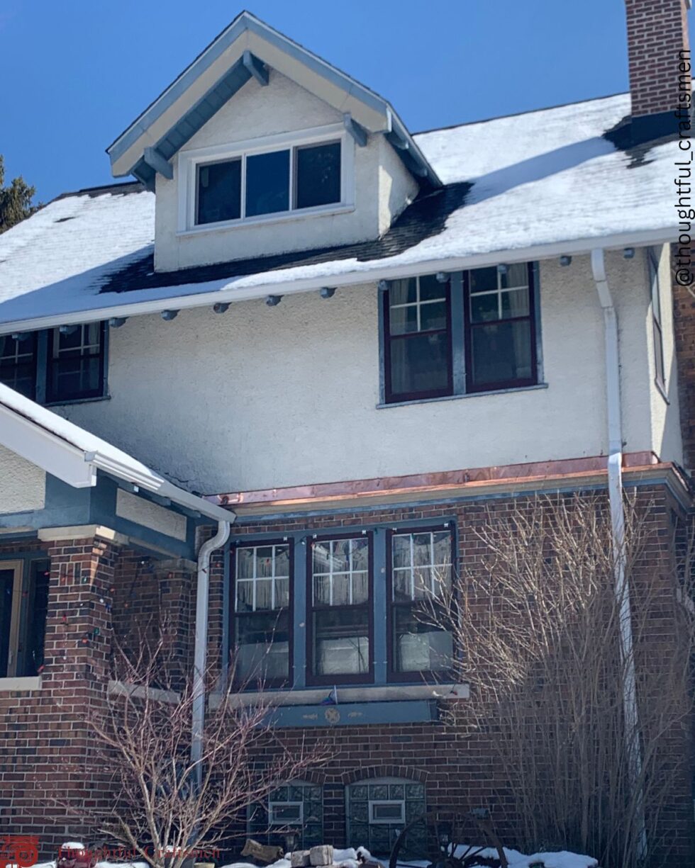 Custom Copper Ledge Installation | Upper East Side Milwaukee