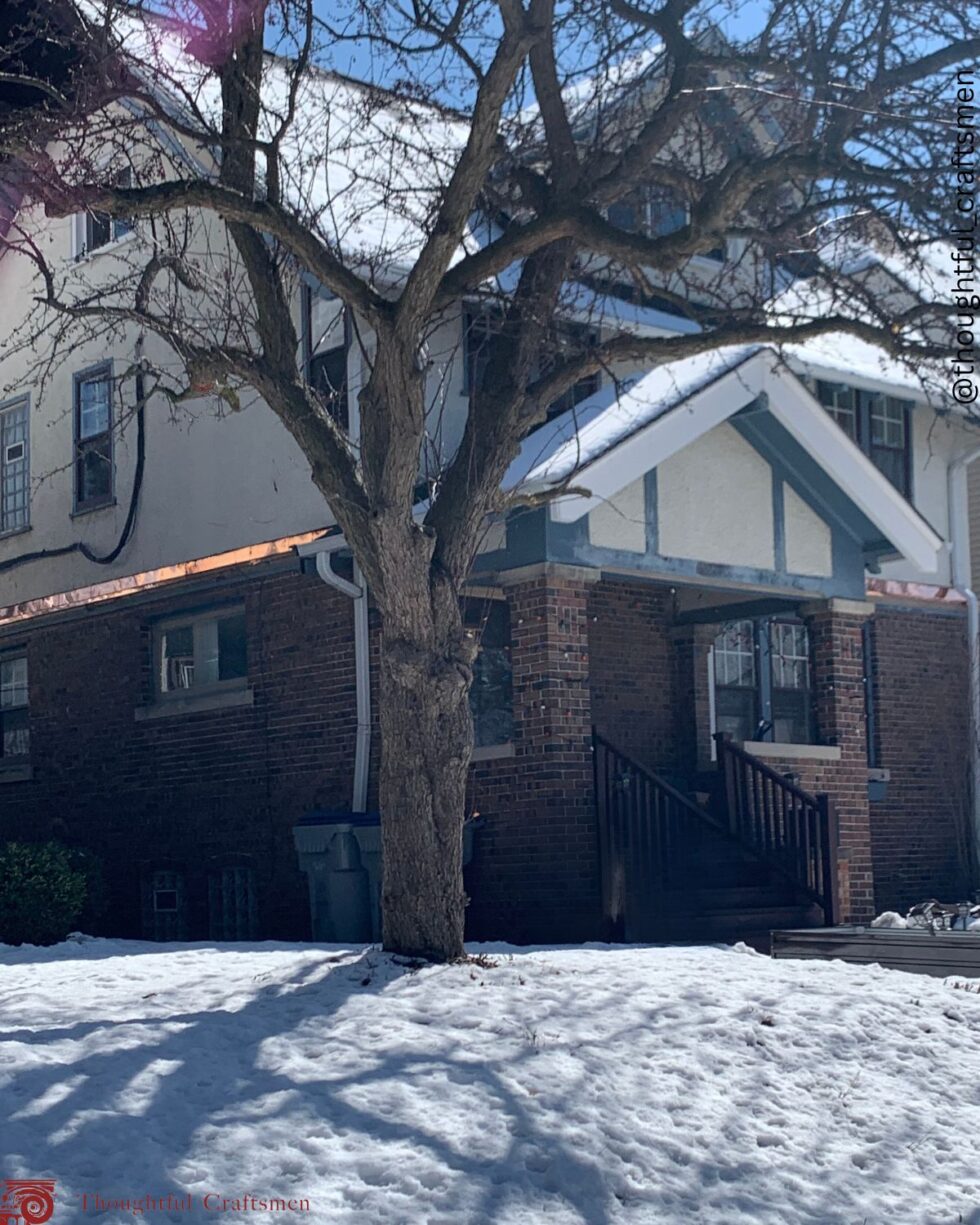 Custom Copper Ledge Installation | Upper East Side Milwaukee